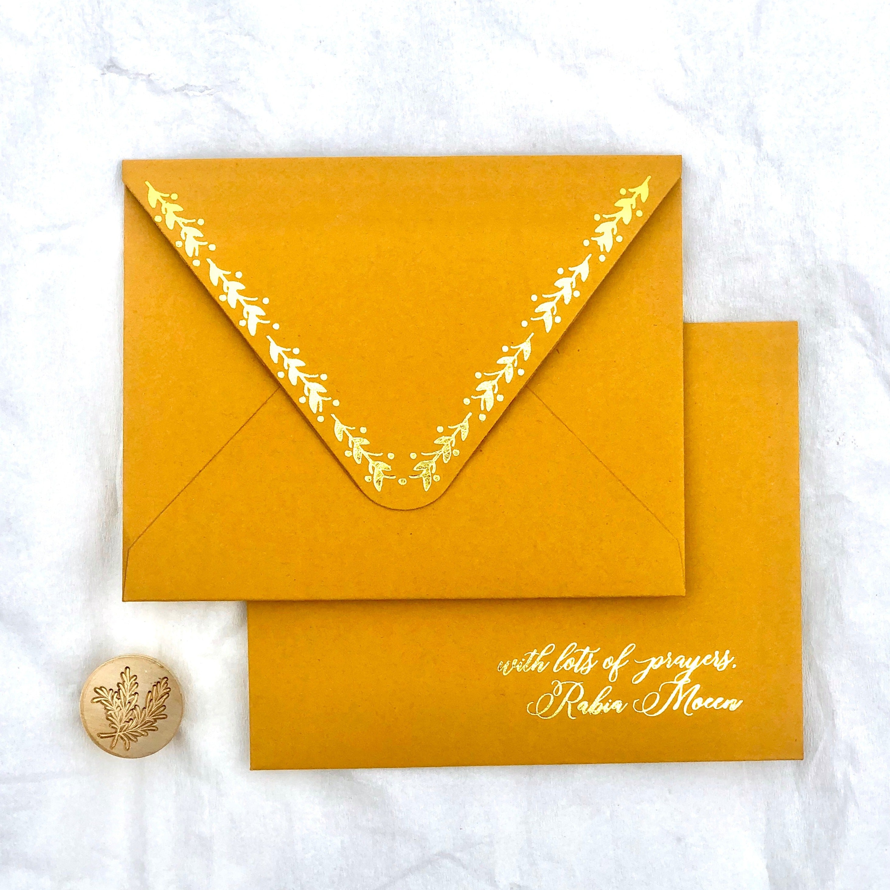 Gilded Greeting – Little Letter Company